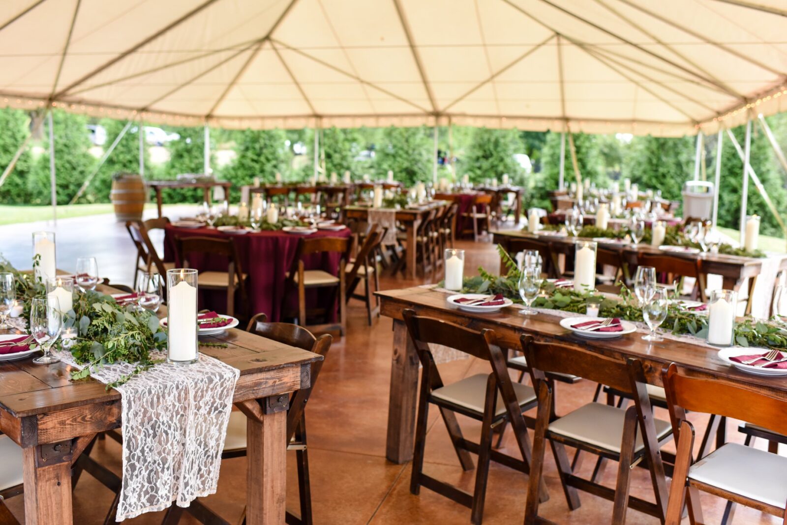Your Guide to Tent Size - eventsbyraina.com